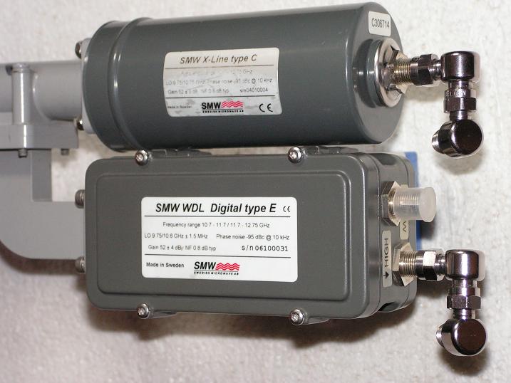 OMT Orthomode Transducer with KU depolarizer SMW XD 12 | CZECH AND SLOVAK DX SATELLITE CLUB